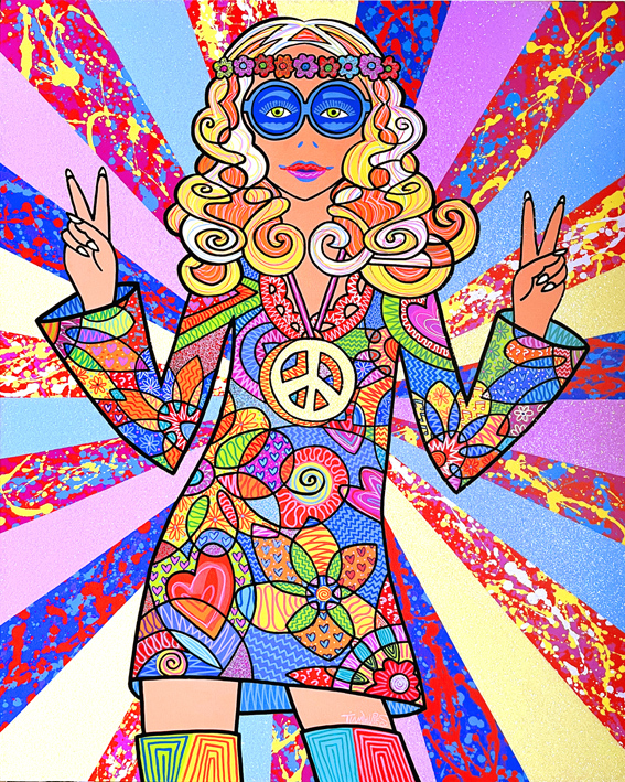 Tim Davies - Flower Power Girl
